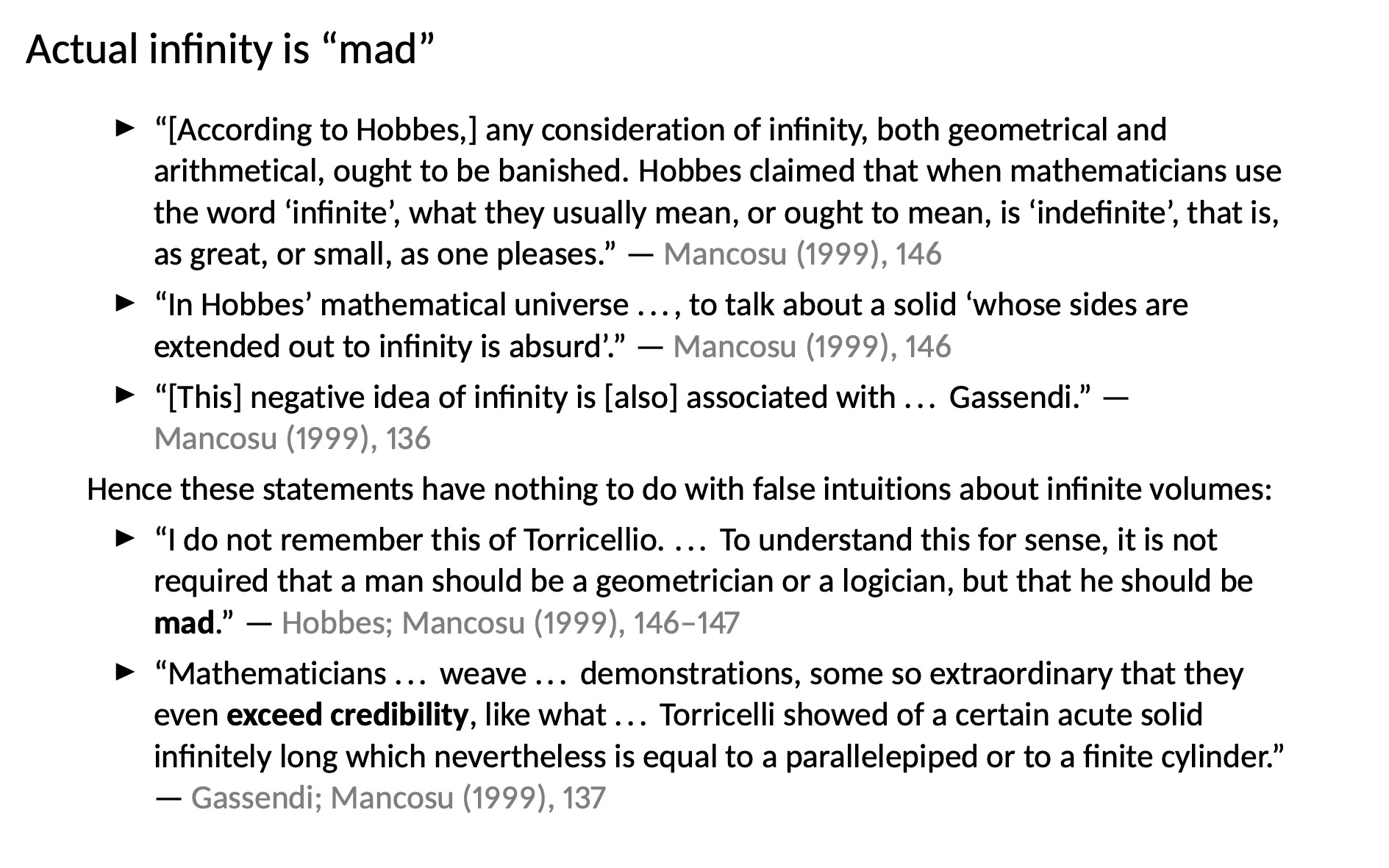 Torricelli’s trumpet is not counterintuitive – Intellectual Mathematics