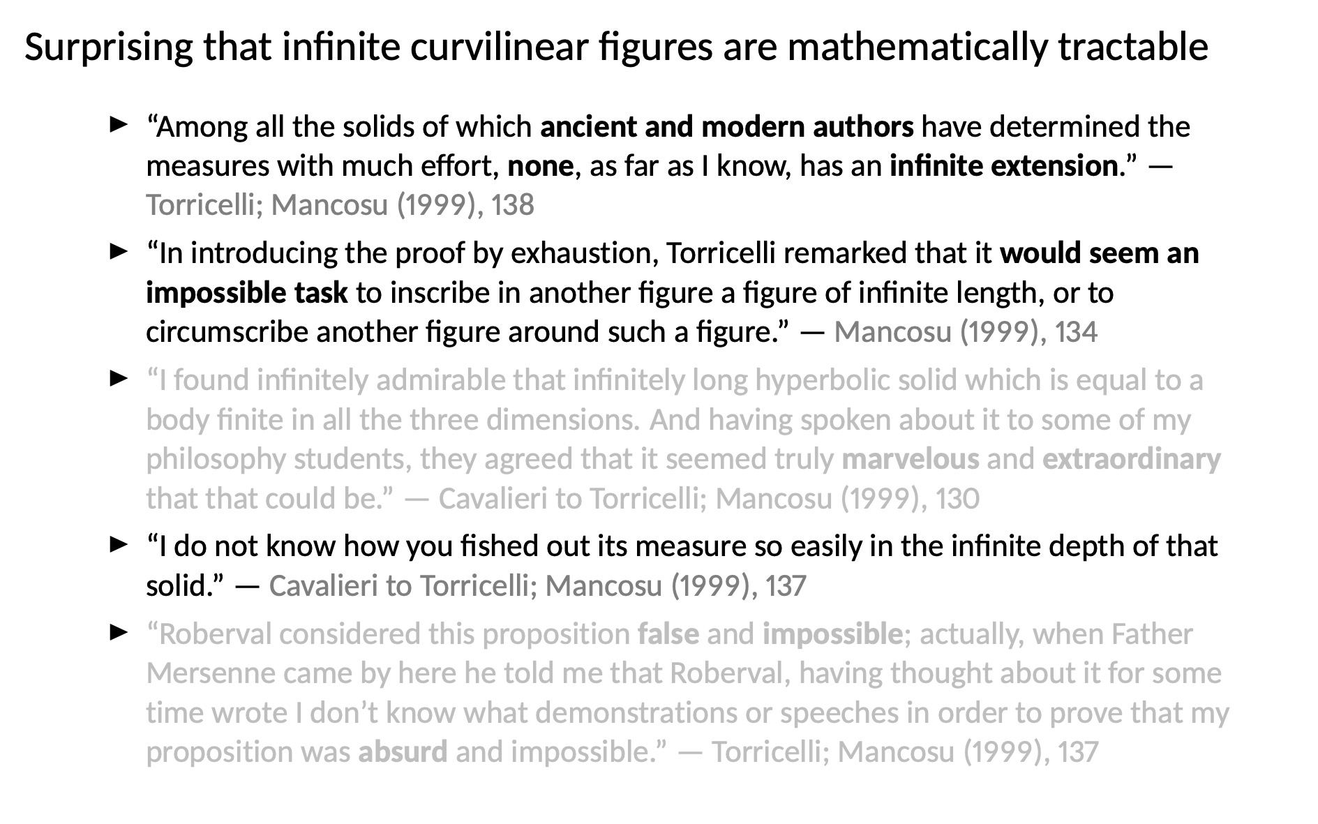 Torricelli’s trumpet is not counterintuitive – Intellectual Mathematics