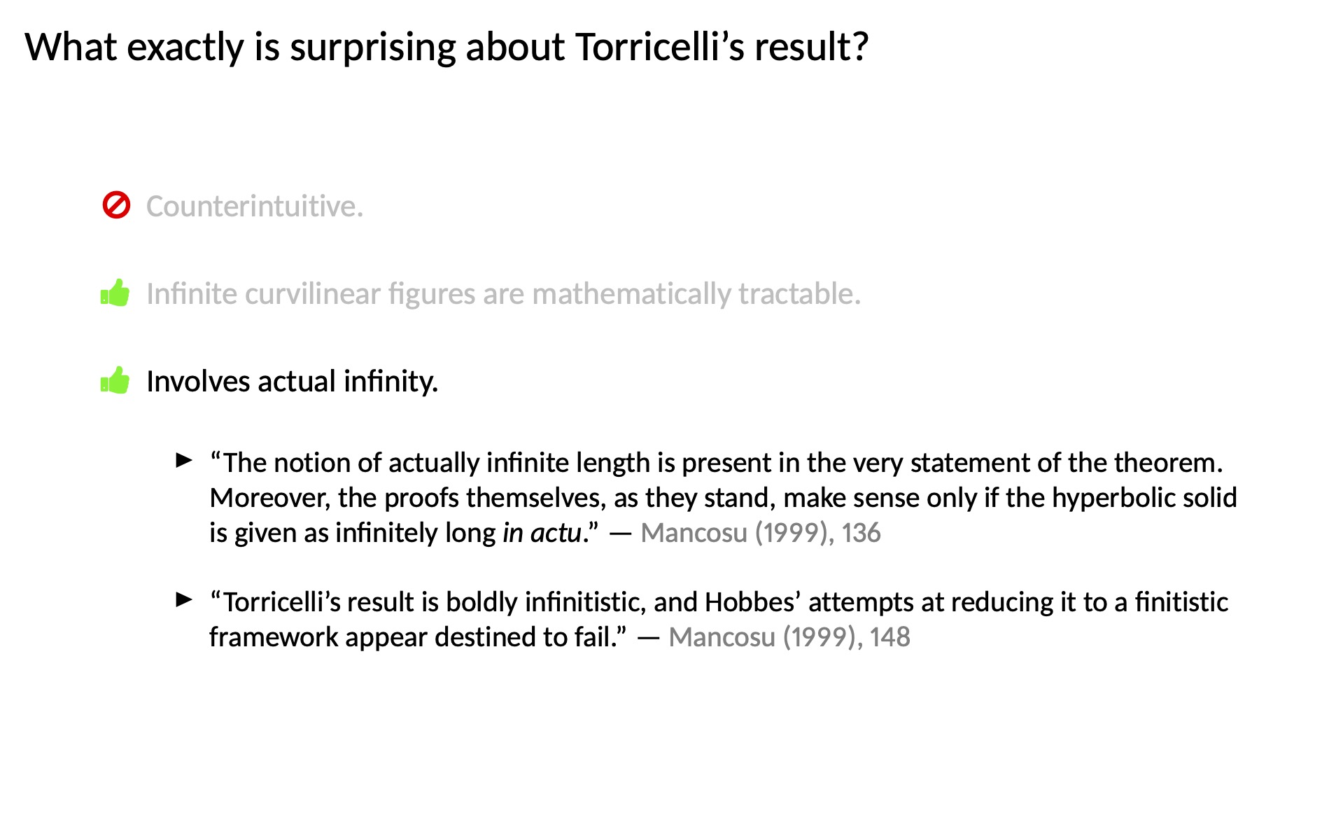Torricelli’s trumpet is not counterintuitive – Intellectual Mathematics